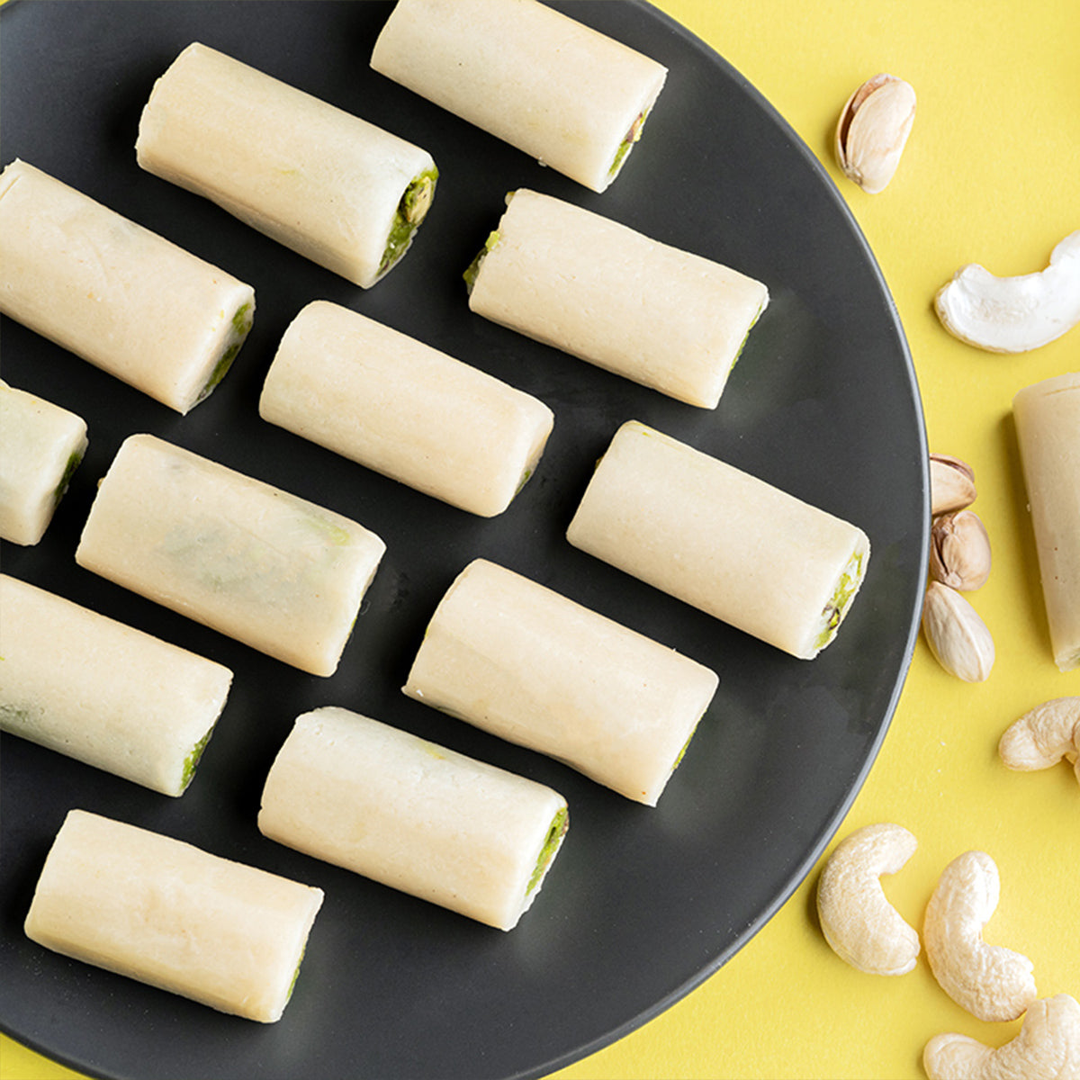 Kaju Pista Rolls – vellankifoods