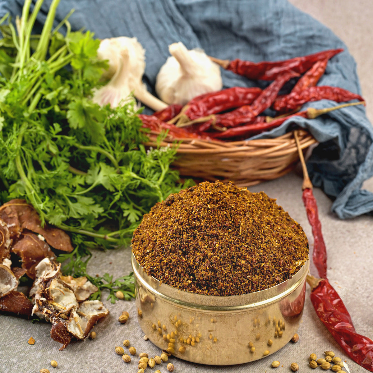 Kothimeera Karam (Coriander leaves) – vellankifoods