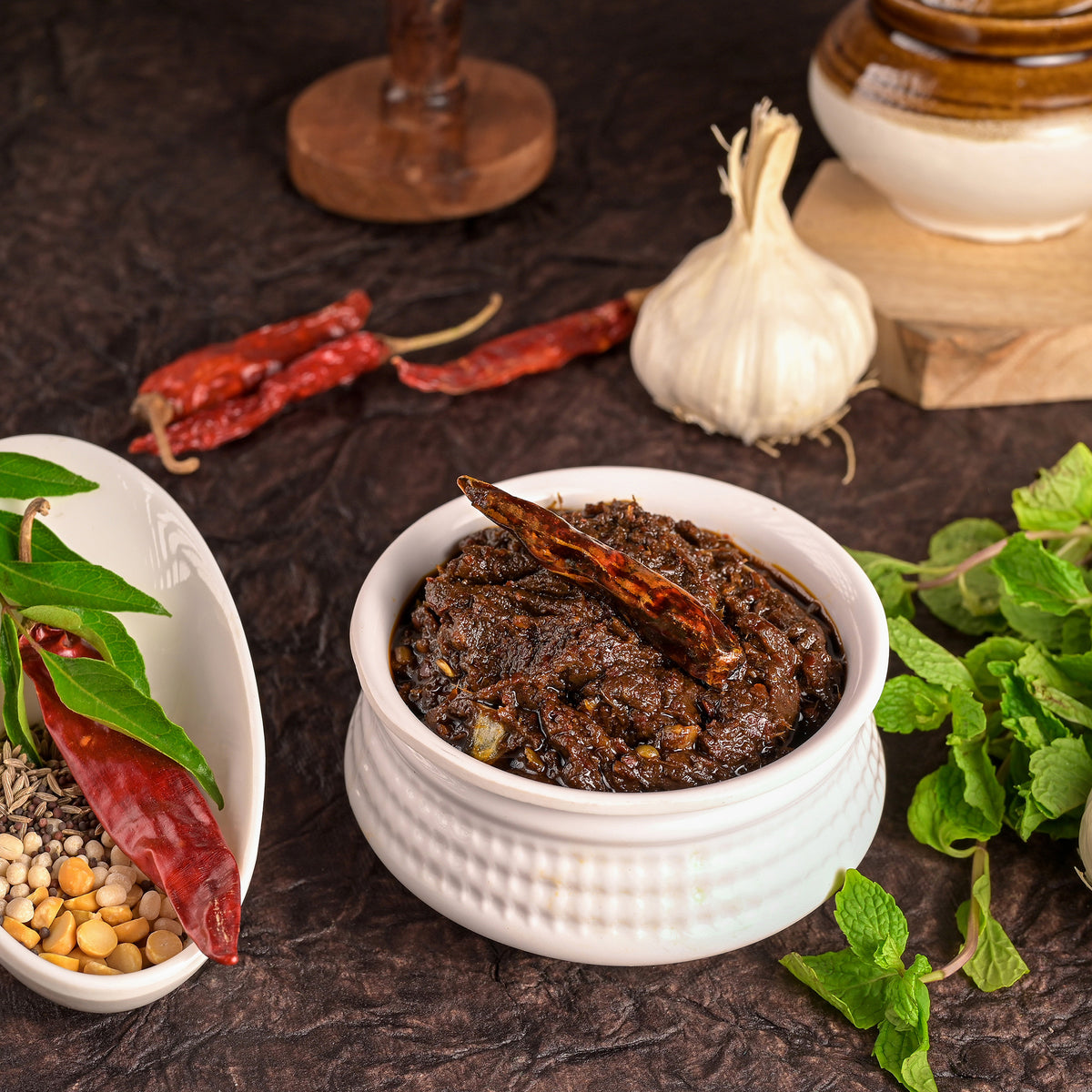 Pudina Pickle (Mint Leaves) – vellankifoods